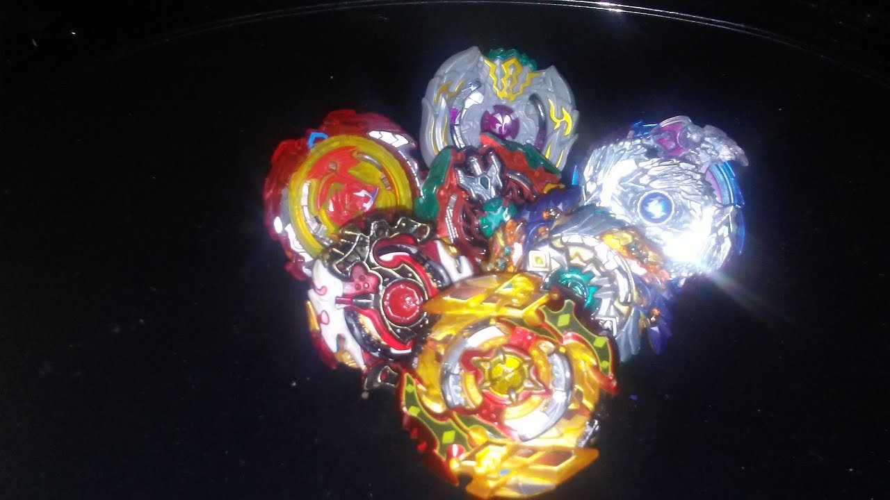 Beyblade Burst Fake Cho Z Spriggan Battle Marathon - YouTube