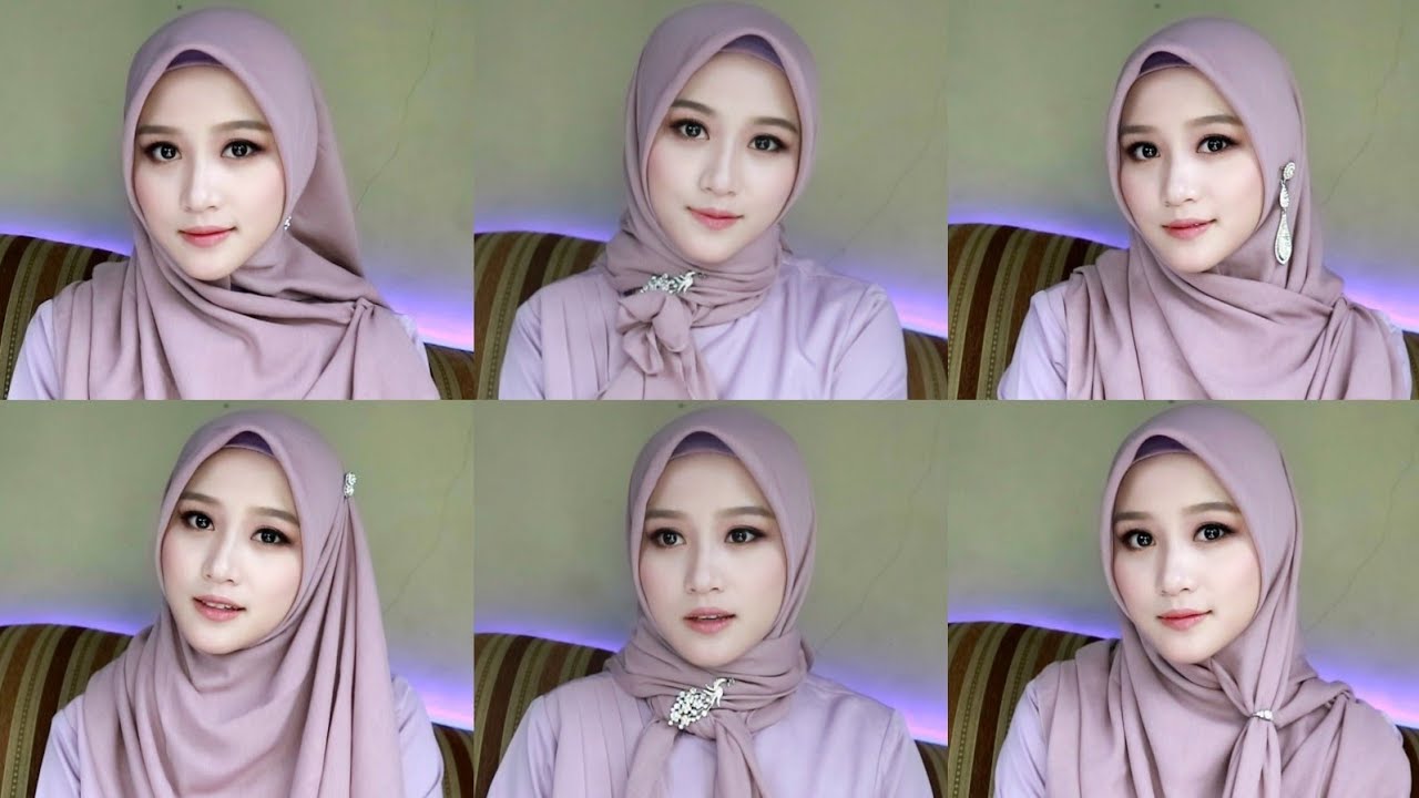 Tutorial Hijab Segi Empat Simple Dan Mudah