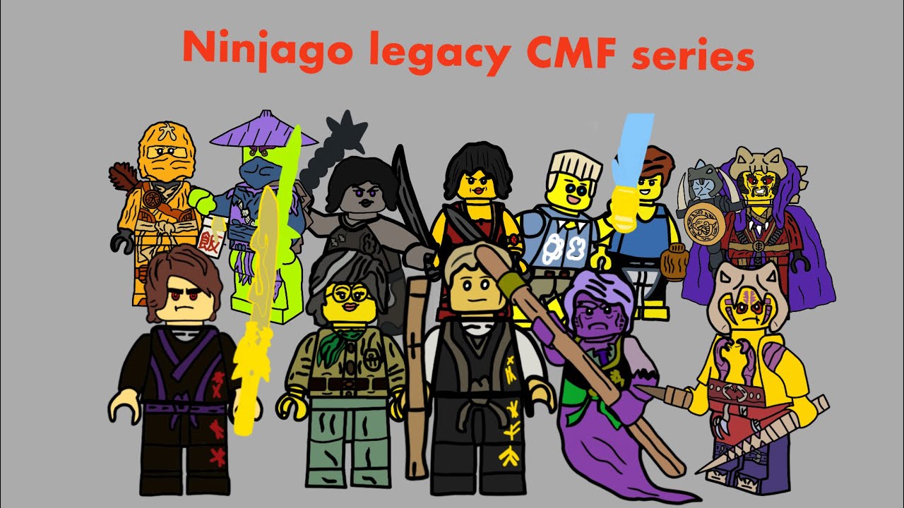 Ninjago Legacy CMF Series - YouTube