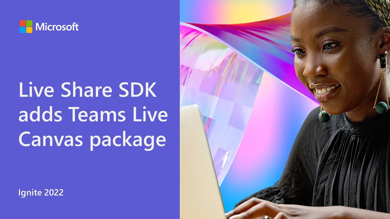 Live Share SDK adds Teams Live Canvas package - YouTube
