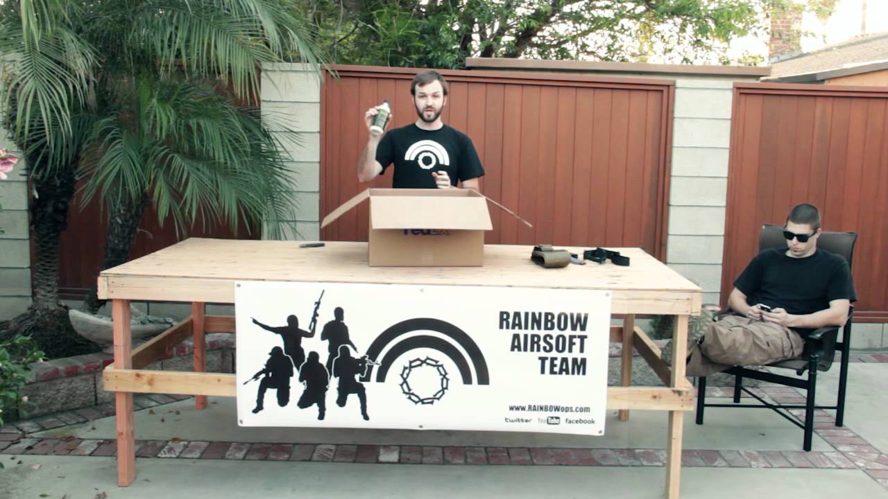 RAINBOW Airsoft - Epic Mystery Box of Awesome unboxing - YouTube