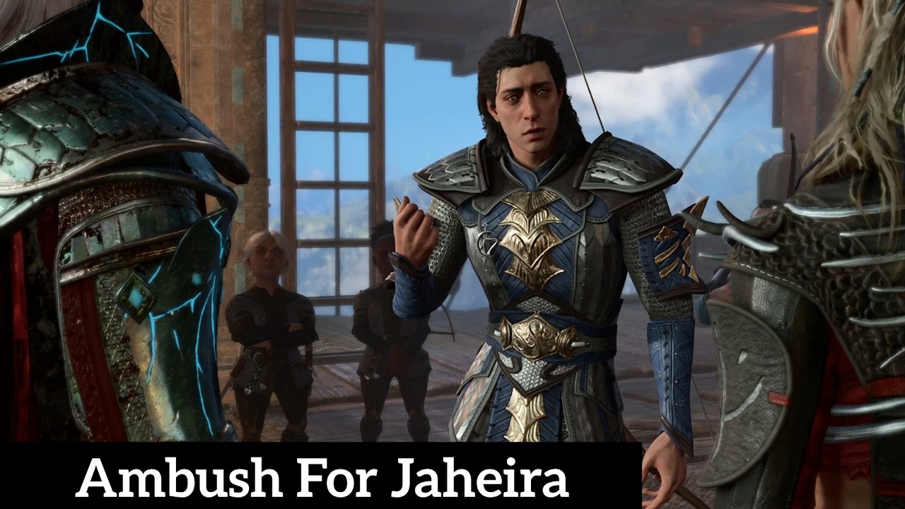 Ambush For Jaheira | The Dark Urge Drow Part 53 Act 3 Ultra 4k | Baldur ...