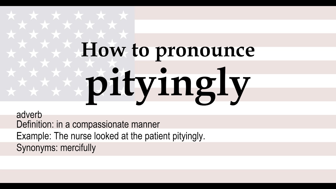 pityingly - YouTube