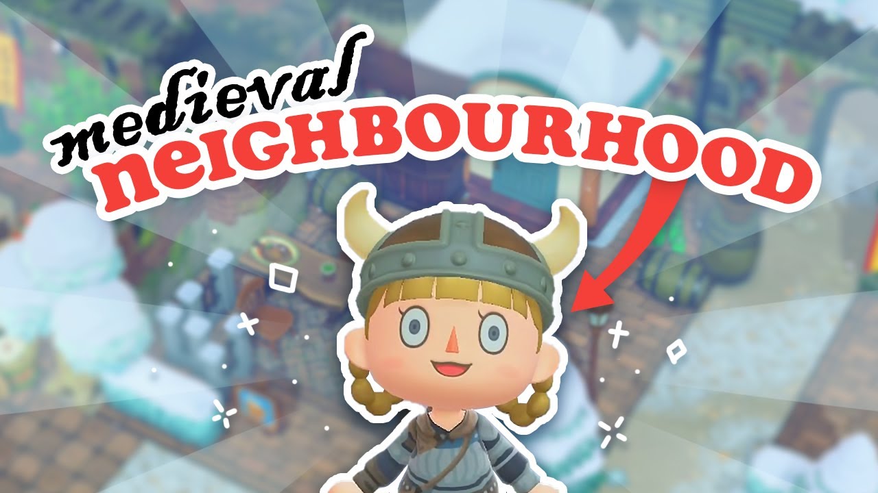 My Medieval TOWN Is Coming TOGETHER! - Animal Crossing New Horizons ...