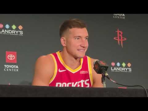 Bogdan Bogdanovic FIRST Press Conference as a Houston Rocket | 2026 Media Day