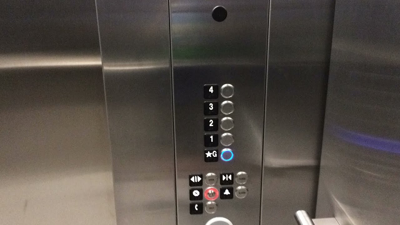 2017 Kone KSS 140/570 EcoSpace Traction Elevator at KPU Wilson School ...