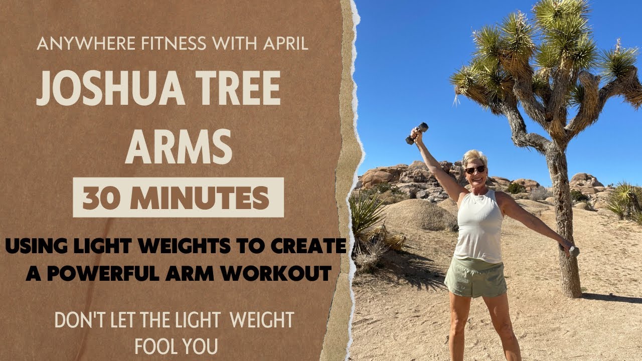 30 MINUTE || Joshua Tree Arms || Dumbbell ALL ARM Workout - YouTube