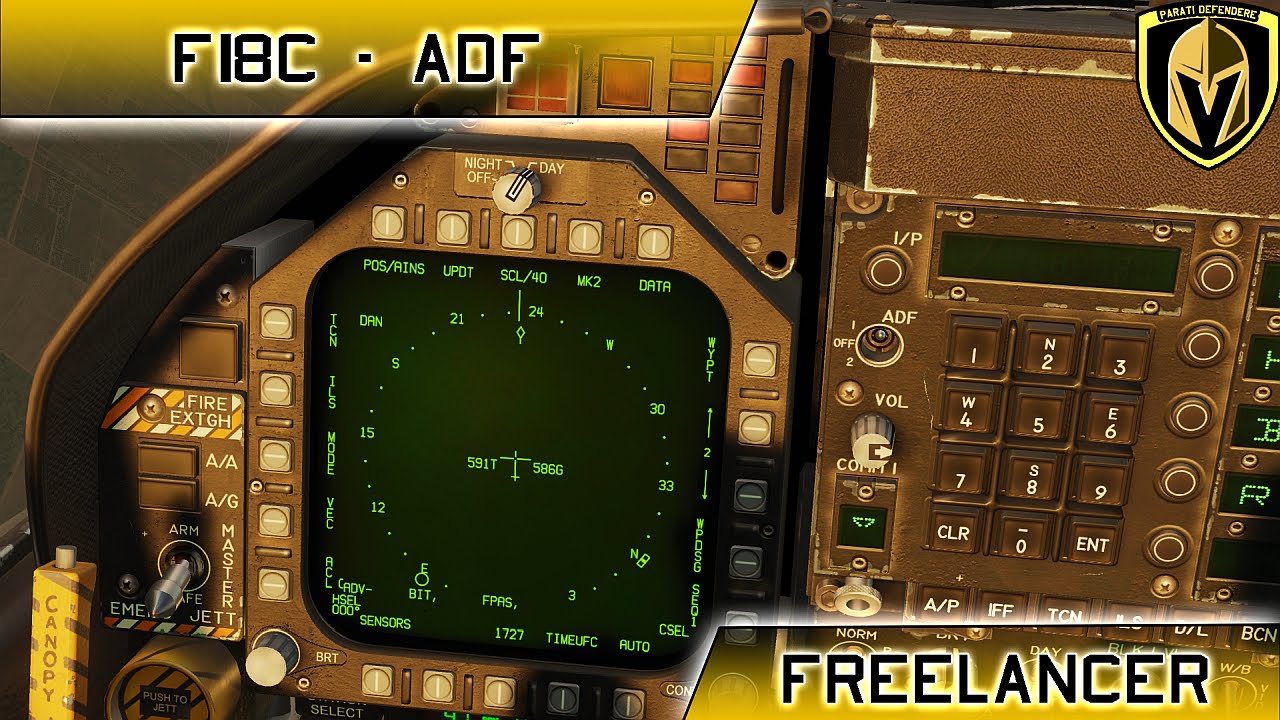 F/A-18C 🐝 ADF Navigation [Mini Lektion] - YouTube
