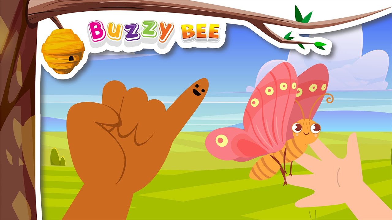 FINGER FAMILY BEE'S VERSION | BUZZY BEE - YouTube