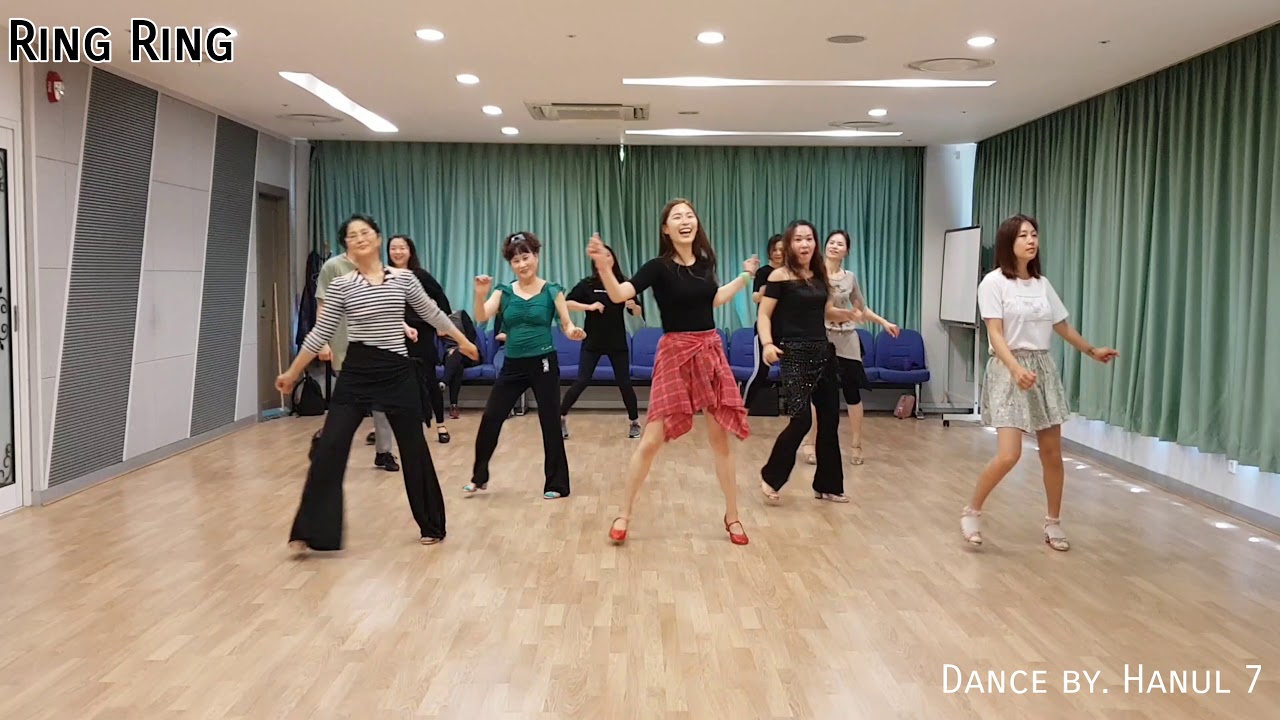 Ring Ring Line dance - Improver (Demo) - YouTube