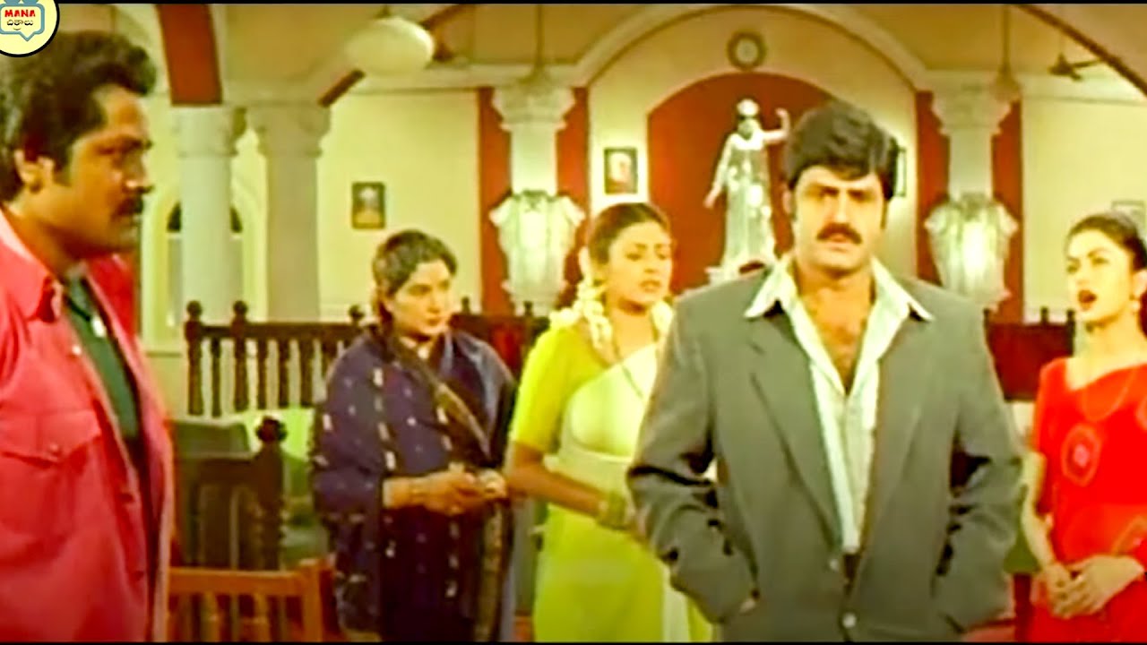 Balakrishna Ultimate Interesting Movie Scene | Telugu Scenes | Mana Chitralu - YouTube