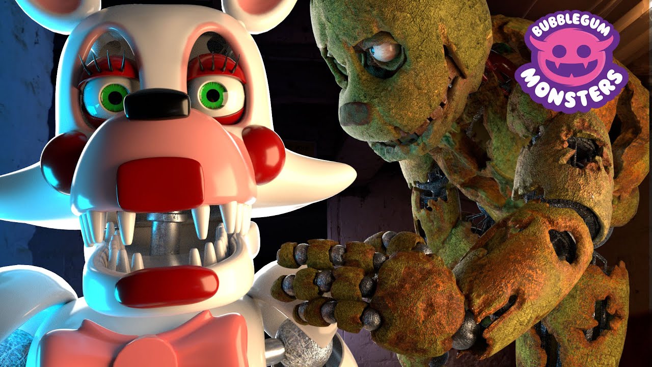 Springtrap's evil plans for Mangle - YouTube