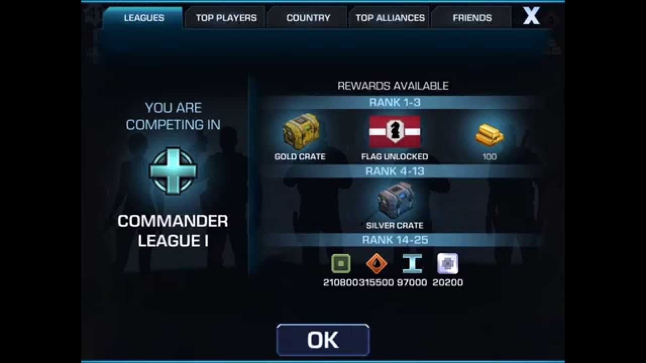 Empires & Allies Mobile - Commander League Play - YouTube
