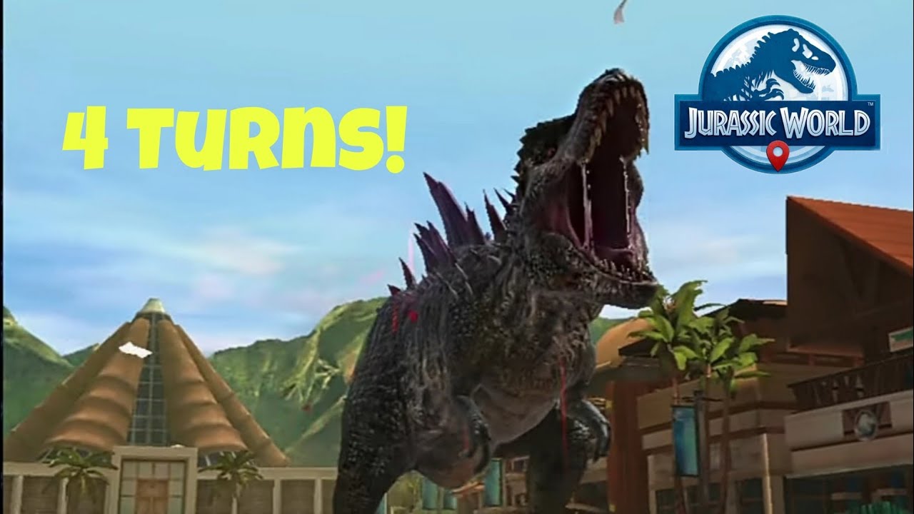 Mortem Rex defeated in 4 turns! - Jurassic World Alive - YouTube