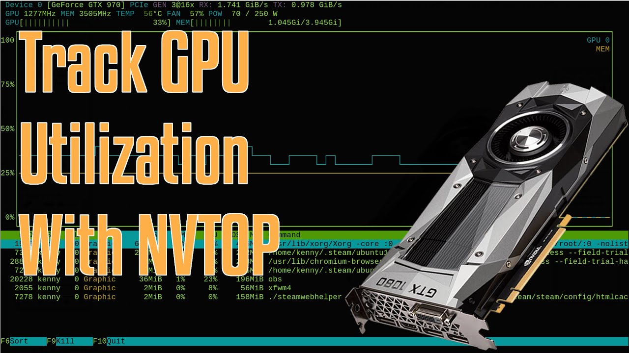 NVTOP - Installation and Tutorial - YouTube