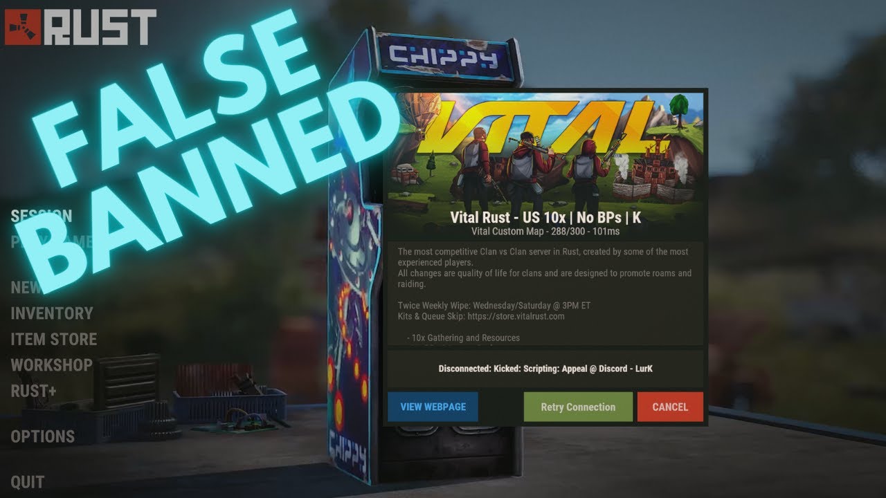 False Banned | Rust PVP Montage - YouTube