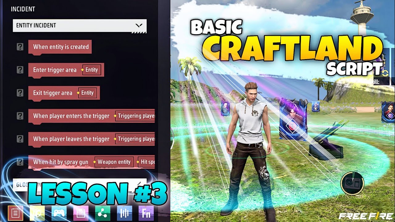 How To Make Script In Freefire Craftland By SACSO YouTube How To Make Script In Freefire Craftland By SACSO YouTube