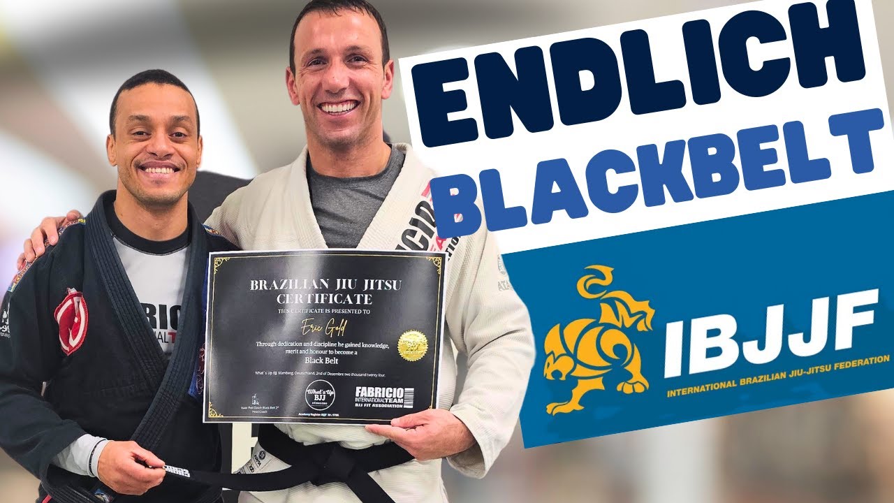 🥋 Eric Gold erhält seinen BJJ-Schwarzgurt – Emotionale Szenen und ...