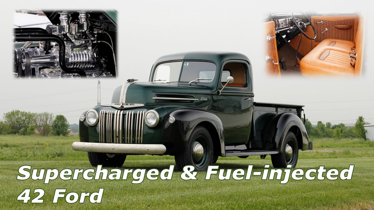 1942 Ford Supercharged & Fuel Injected Flathead - YouTube