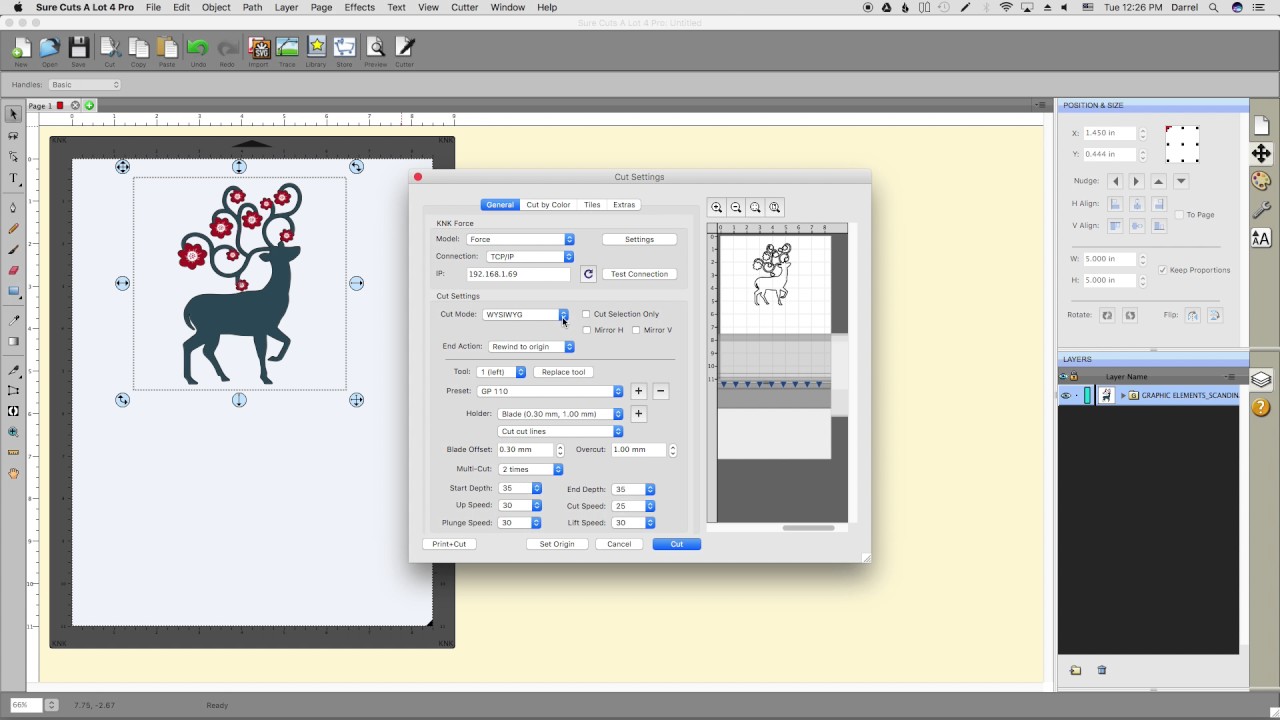 SCAL - Basic Pixel Trace for Print and Cut - YouTube