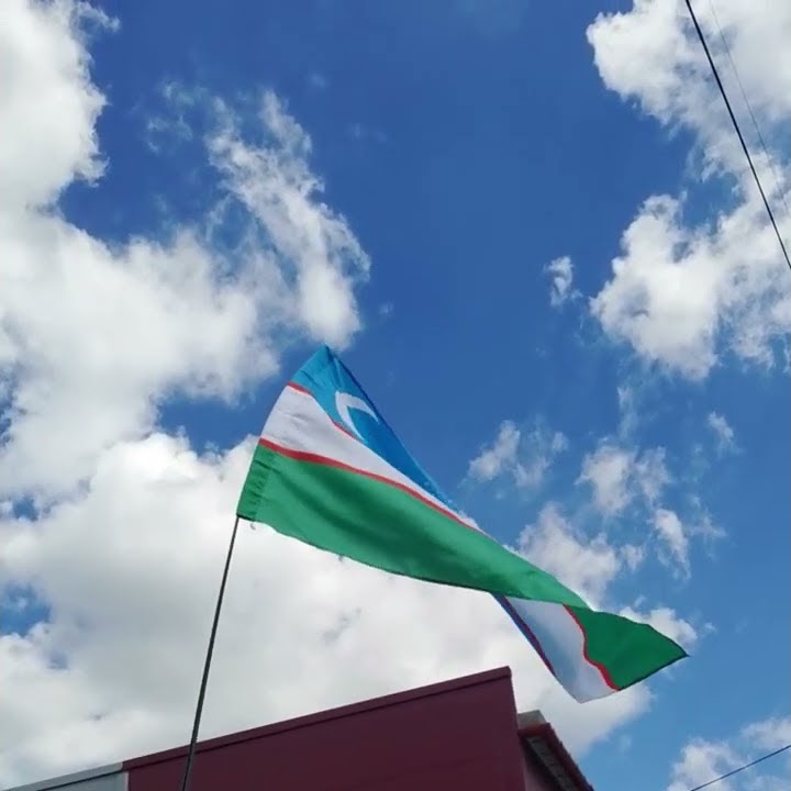 Флаг Узбекистана - YouTube