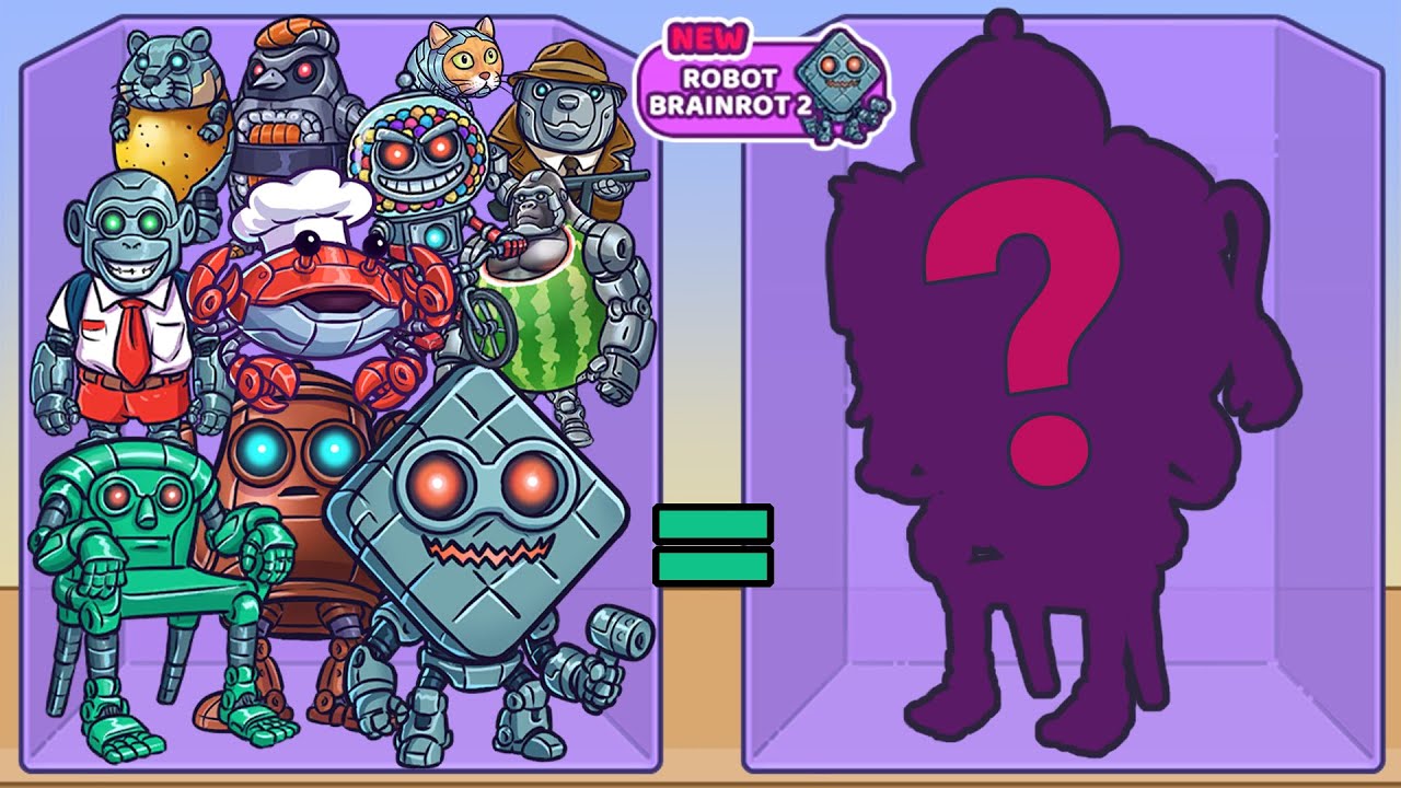 Merge Fellas Gameplay | Robot 2 🤖 Italian Brainrot | New Update Boss ...