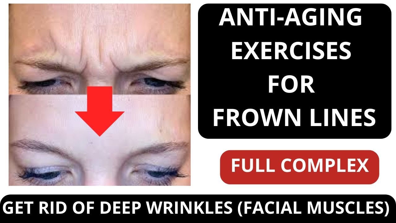 FROWN LINES REMOVAL NATURALLY | FACE YOGA TO REDUCE WRINKLES | 11 LINES ...