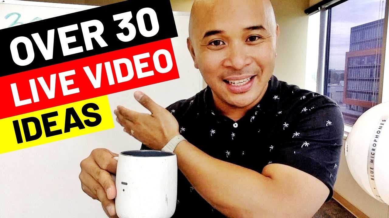 LIVE STREAMING Tips | 30+ Live Video Ideas - YouTube
