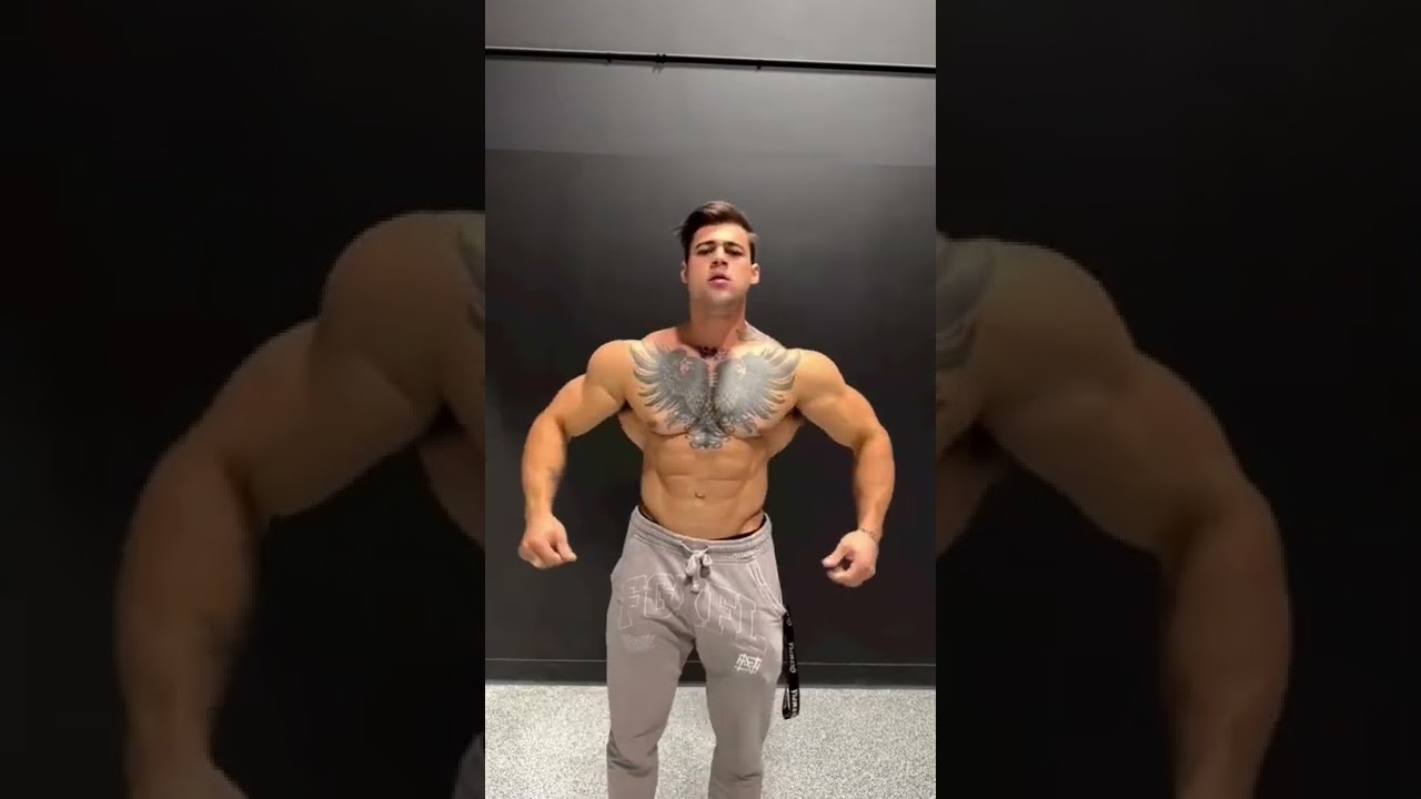 Clothes so deceiving| Muscle Hunk |Muscle God - YouTube