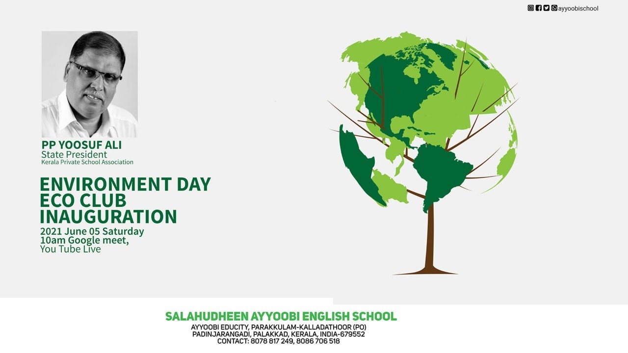 ENVIRONMENT DAY CELEBRATION & ECO CLUB INAUGURATION - YouTube