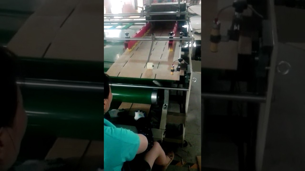 Side pasting machines for paper board/corrugated board pasting/special ...