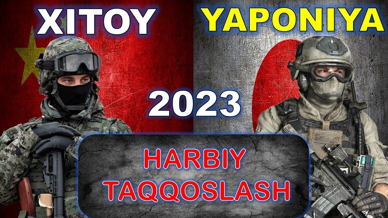 Xitoy va Yaponiya harbiy taqqoslash || Yaponiya va Xitoy harbiy ...