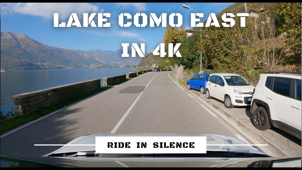 Lake Como Eastern shore | Driving in 4K | Italy - YouTube