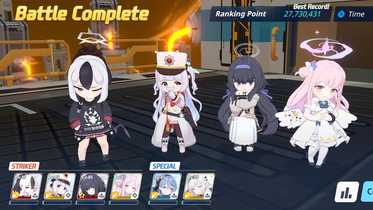 Blue Archive -Raid Insane HOD Indoor Warfare 27,730,431 - YouTube