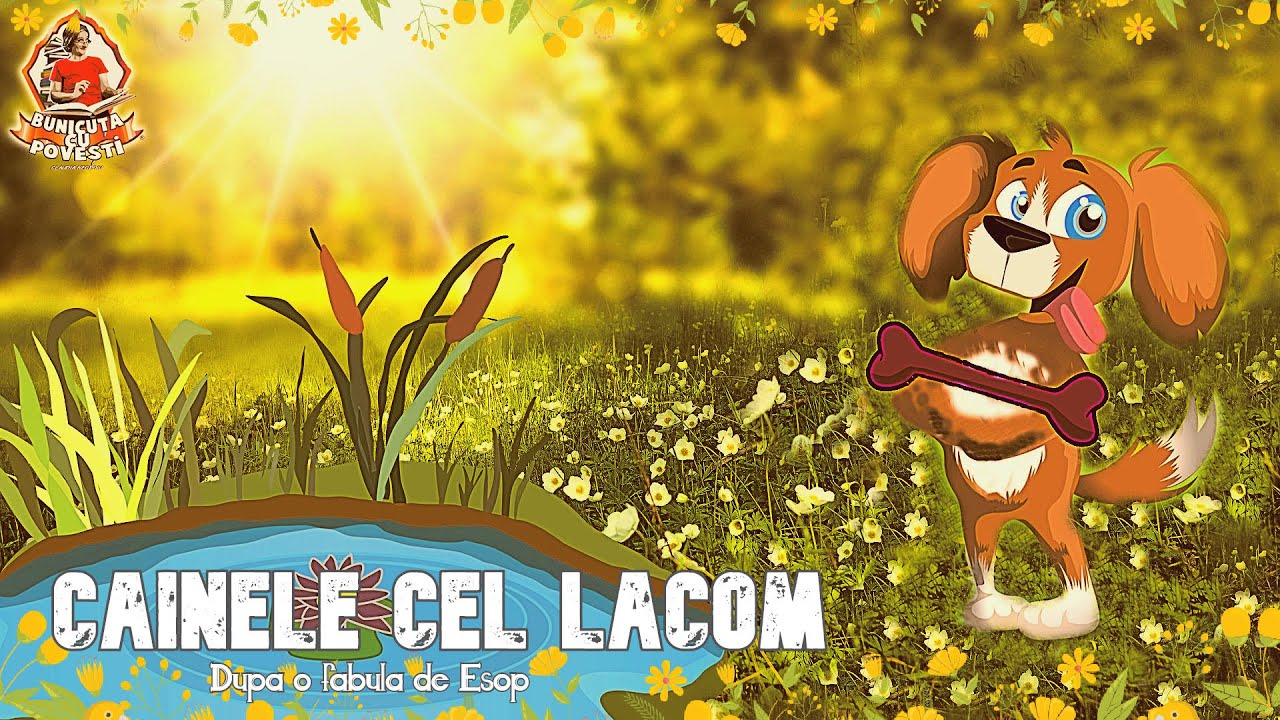 Bunicuța Cu Povești- ,,Câinele cel lacom'', adaptare după fabula lui ...