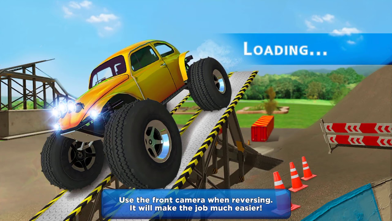 Obstacle Course Extreme Car Park - YouTube