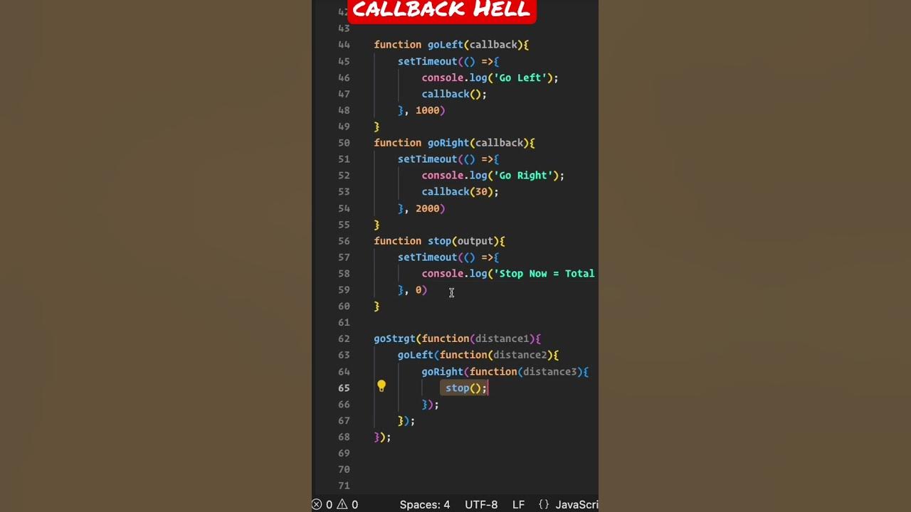 Callback Hell Is Javascript Javascript Codingbuddha Youtube