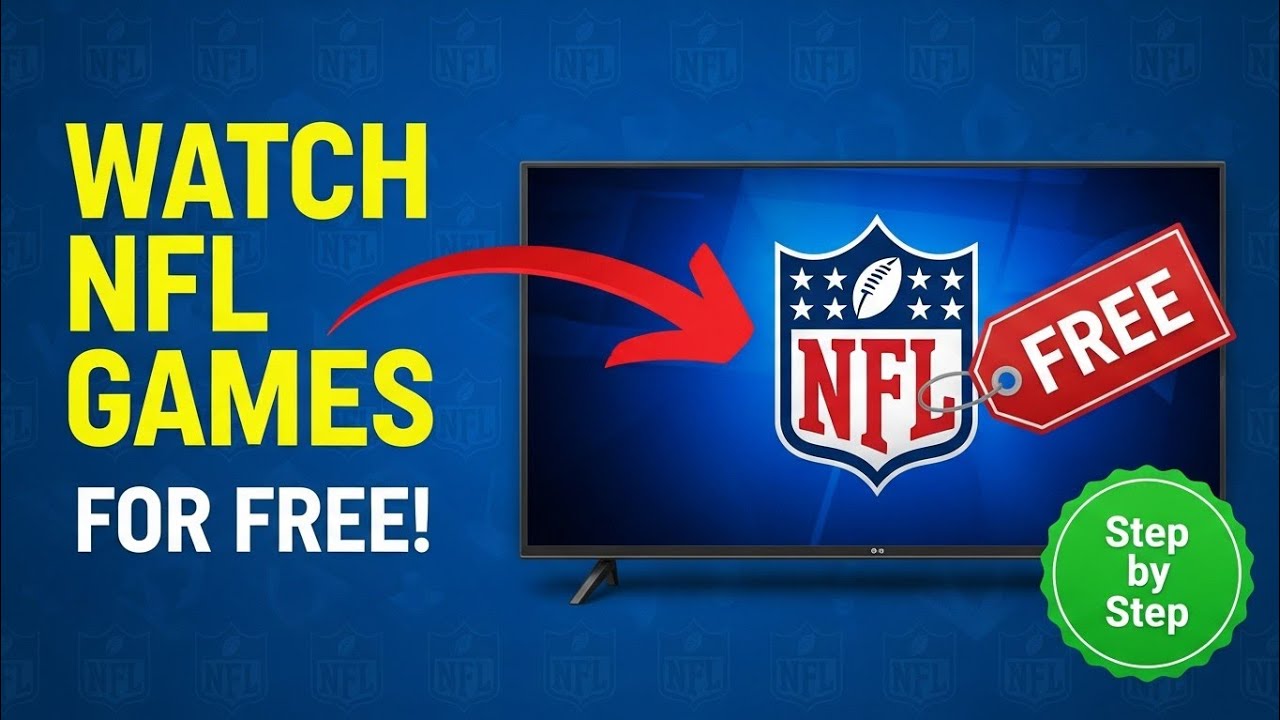 How to Watch NFL Games for Free in 2025 (Step by Step Guide) - YouTube