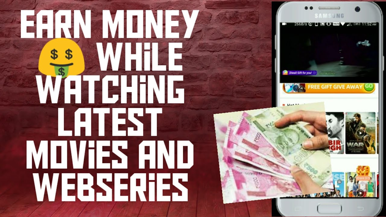 Earn Money 💰💰 While Watching Latest Movies And Latest Webseries Movies Webseries Youtube