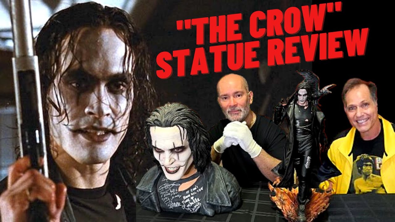 The CROW Statue Review! Brandon Bruce Lee "CROW" Statue! *BEST CROW ...