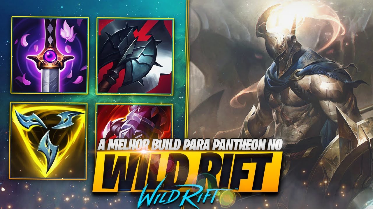 Qual a Melhor Build Para PANTHEON no WILD RIFT? - YouTube