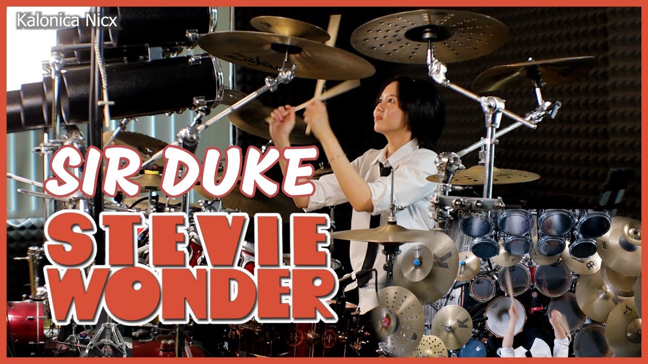 Stevie Wonder - Sir Duke || Drum cover by KALONICA NICX - YouTube