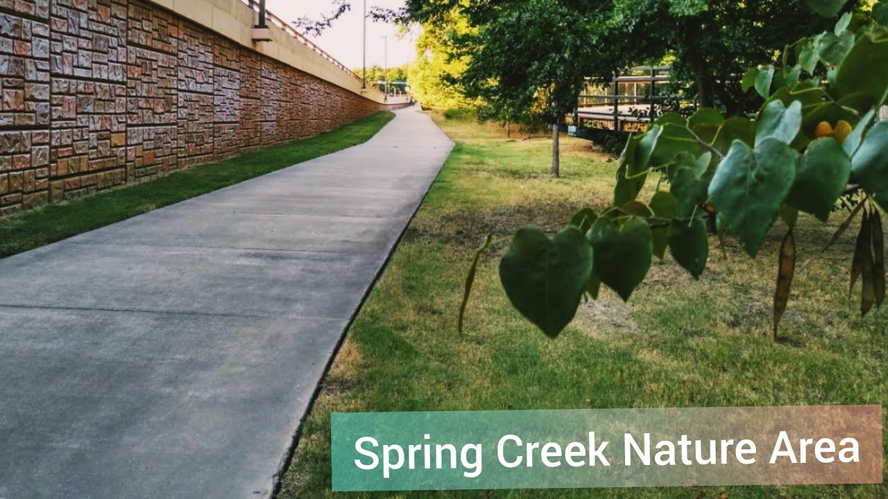 A stroll through the Spring Creek Nature Area (April 2019) - YouTube