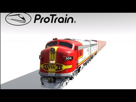 Trainz 3 review: ATSF F7 - YouTube