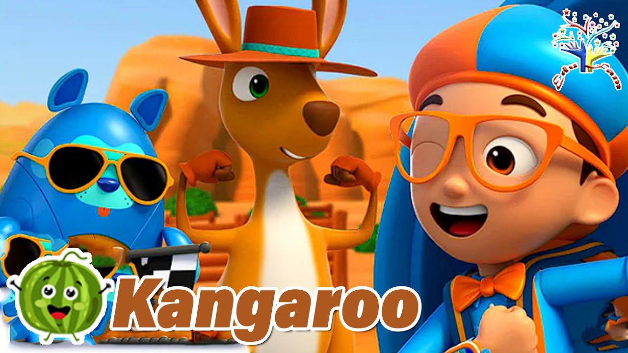 The Animal Sounds Song || Kangaroo || Kids Nursery Rhymes | Best ...