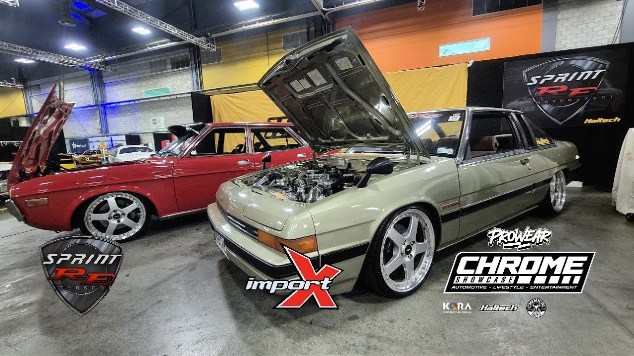 Rotary Powered Goodness! A Mazda Cosmo and RX4 on display at Chrome ...