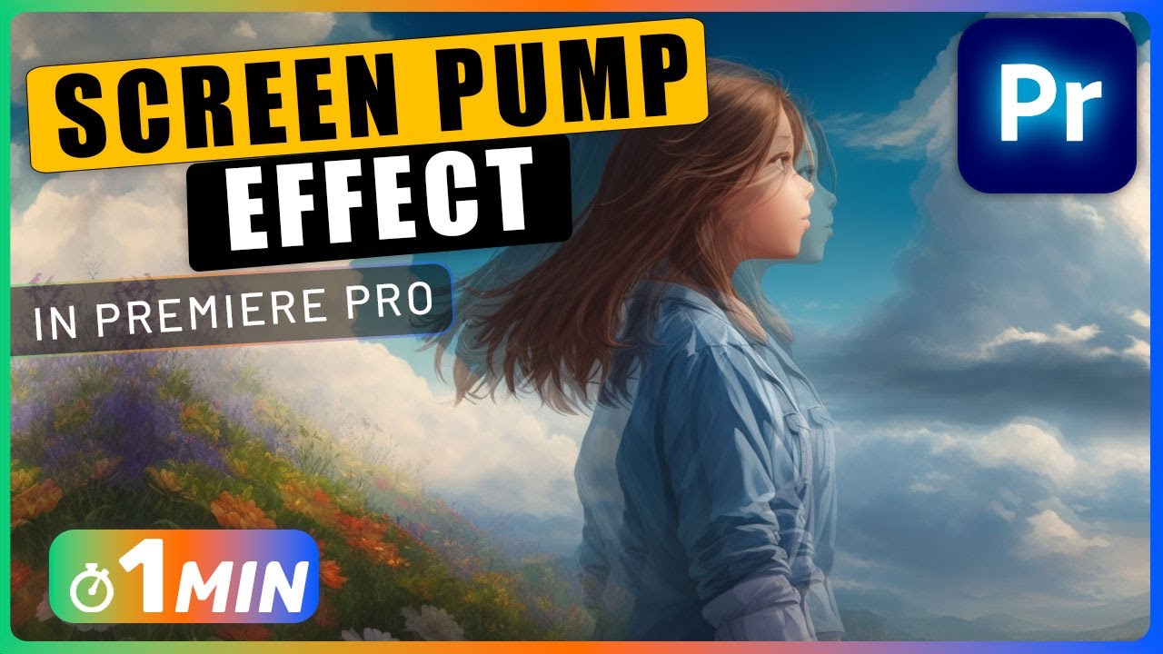 How to Make SCREEN PUMP BASS Effect in Premiere Pro - YouTube