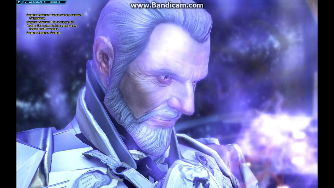 Swtor - Jedi Consular - Emperor Valkorion - Wild Space - YouTube