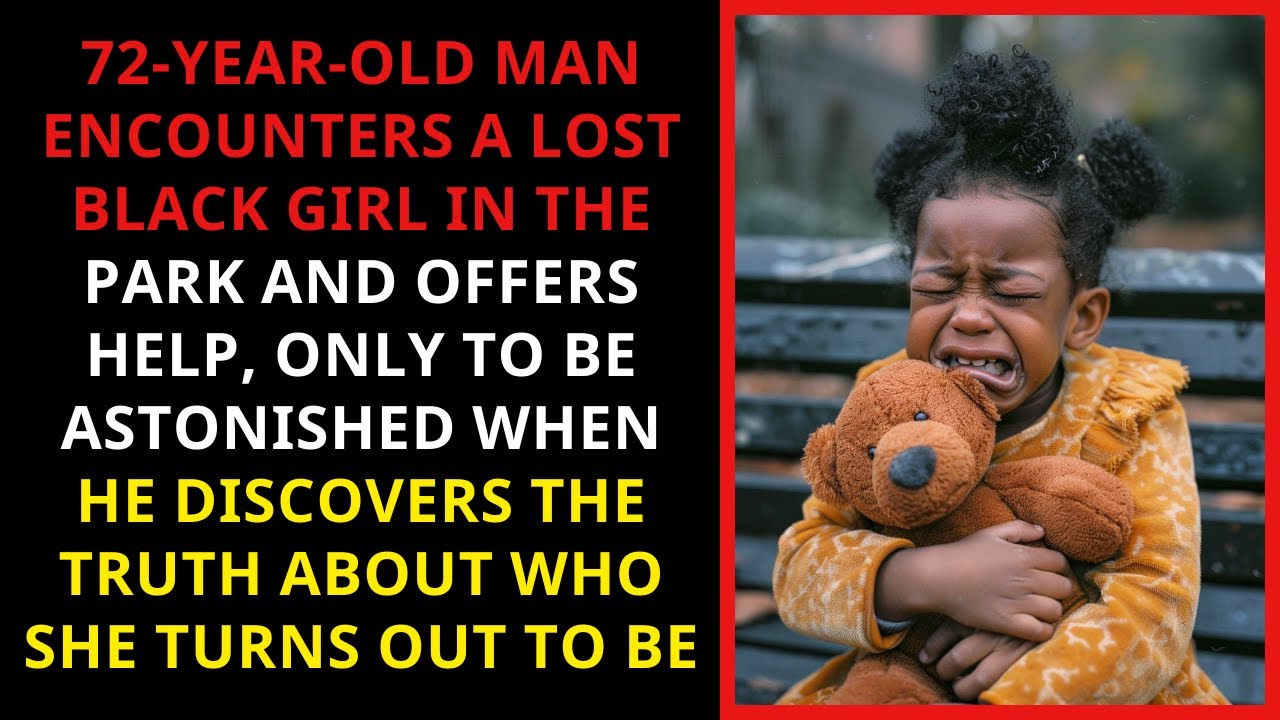 72-Year-Old Man Encounters a Black Girl In The Park And Offers Help ...