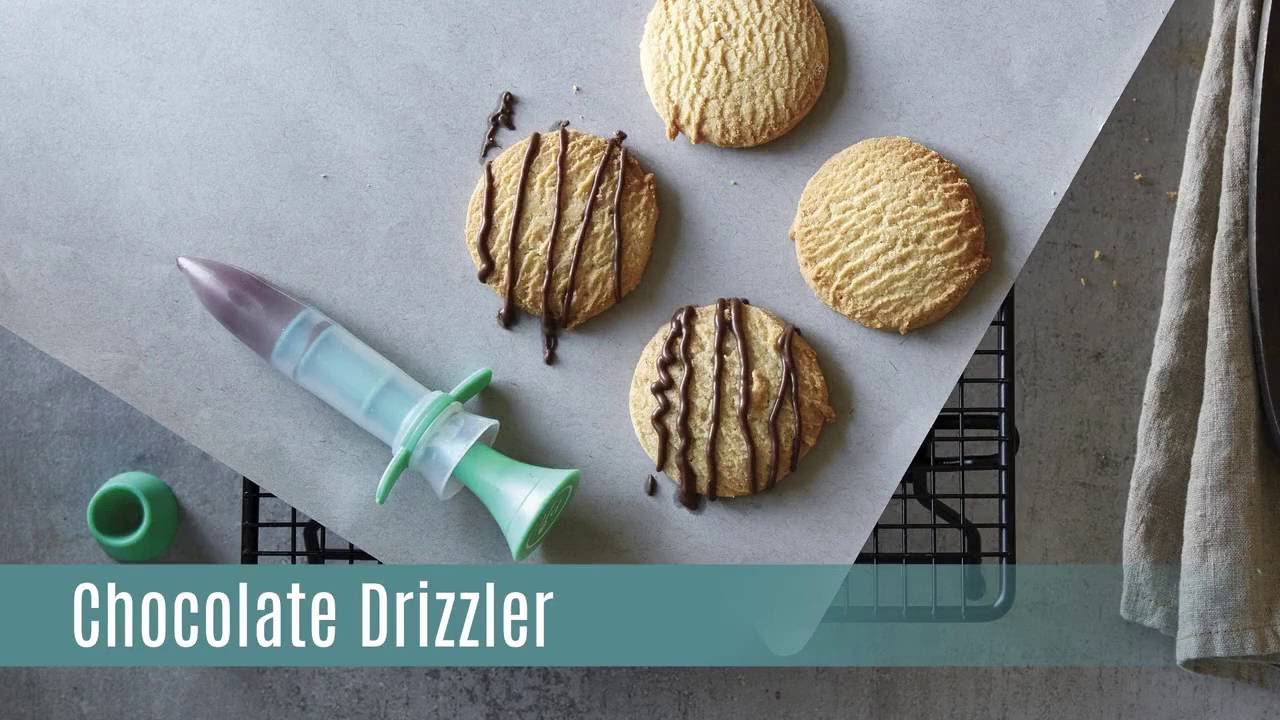 Pampered Chef Chocolate Drizzler - YouTube
